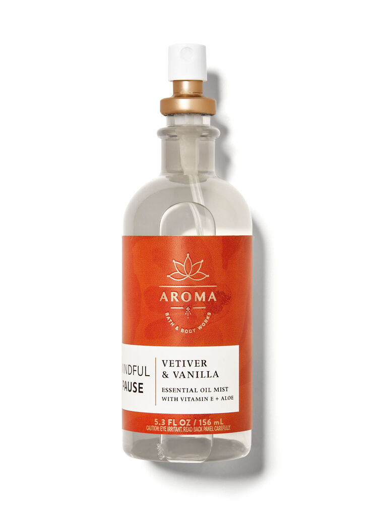 Buy Vetiver Vanilla Essential Oil Mist Online | MY Bath & Body Works