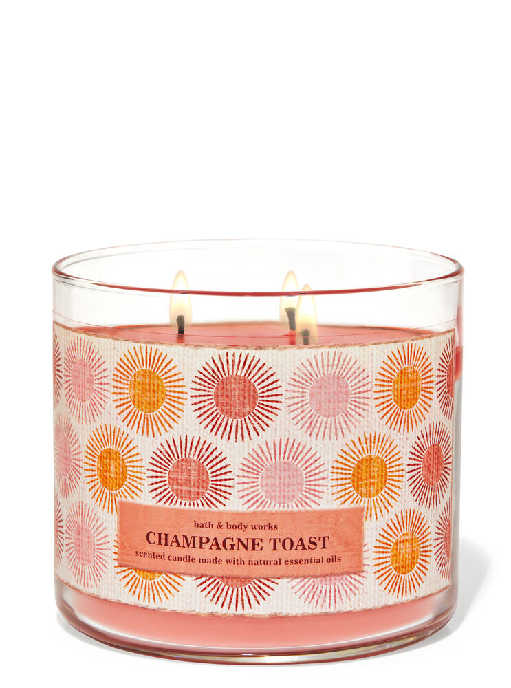 Buy Champagne Toast 3-Wick Candle Online | Bath & Body Works Malaysia