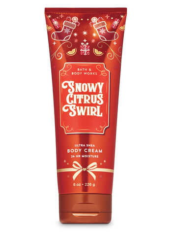 Buy Snowy Citrus Swirl Ultra Shea Body Cream Online | Bath & Body Works ...