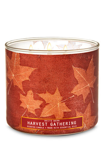 Buy Harvest Gathering 3-Wick Candle Online | MY Bath & Body Works