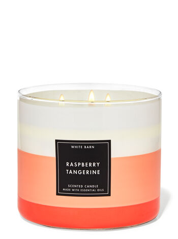 Buy Raspberry Tangerine 3-Wick Candle Online | Bath & Body Works Malaysia