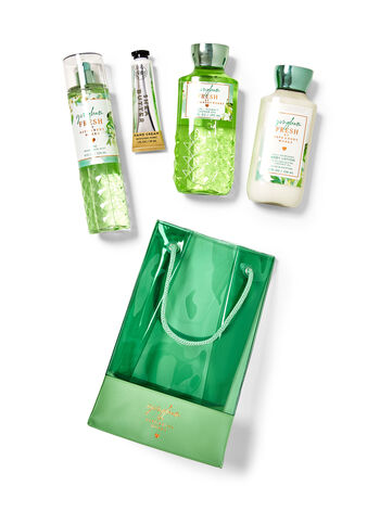 Buy Gingham Fresh Gift Bag Set Online | Bath & Body Works Malaysia