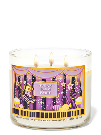 Buy Sugar Plum Fairy 3-Wick Candle Online | Bath & Body Works Malaysia
